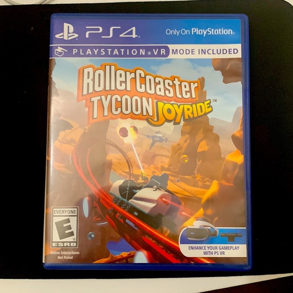 Video Games & Consoles | Ps4 Roller Coaster Tycoon Joyride Video Game ...